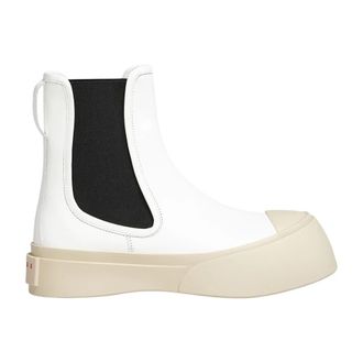 Marni Pablo Beatle Boots - - Shoes - Damen - Wei&szlig; - 40 EU