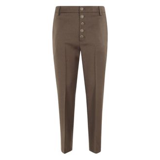 Dondup Nima Loose-fit Hose - - Trousers - Damen - Braun - W30