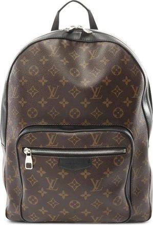 Louis Vuitton 2020 Monogram Macassar Josh NV backpack - Marron