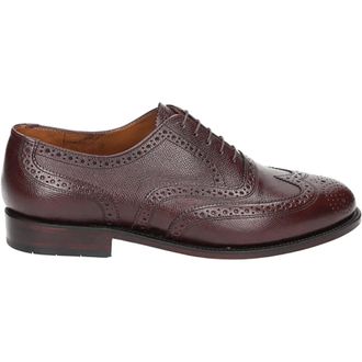 Van Bommel Business Low Schuhe Bordeaux Leder - - Shoes - Herren - Braun - 43 EU
