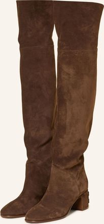 Casadei Casadei Overknee-Stiefel New Muny braun