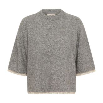 Cream Damen, Strickwaren, Grau, SGr&ouml;&szlig;e