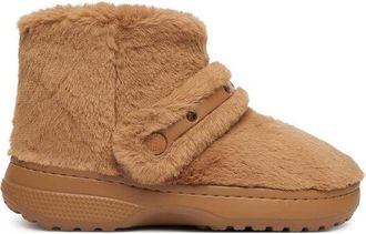 Crocs Hausschuhe Classic Unfurgettable Boot 211743 Beige