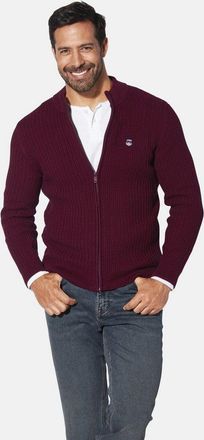 Jan Vanderstorm Strickjacke ONERVA mit elastischem Saumbund