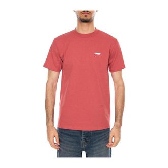 Obey Herren, Oberteile, Rot, SGr&ouml;&szlig;e
