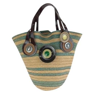 Marni Pre-owned Strohhandtasche - - Pre-owned - Damen - Mehrfarbig - ONE SIZE