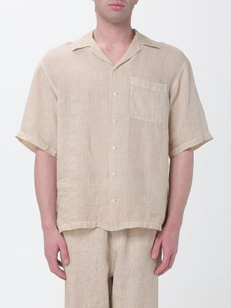 120% Lino Chemise 120% LINO Homme couleur Safari