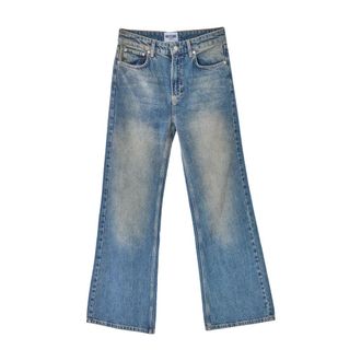 Moschino Femme, Jeans, Bleu, Taille: W30 Jeans Boot Cut Taille Basse