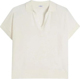 Aspesi Femme, Pulls, Blanc, Taille: 42 FR Polo 3224