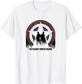 MARVEL The Falcon And The Winter Soldier Silhouettes T-Shirt