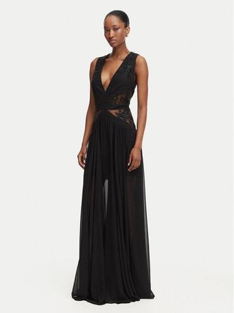 BABYLON Abendkleid W EL0706 Schwarz Regular Fit