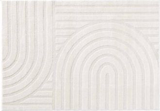 Douceur d'Int&eacute;rieur Rechteckiger Teppich (120 x 170 cm) Maximus, Uni Relief