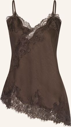 Neo Noir Neo Noir Top Viole Mit Spitze braun