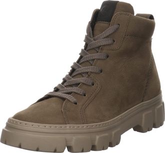 Paul Green 0072-9993-092/Schnürstiefelett, kahki((50)), Gr. 7