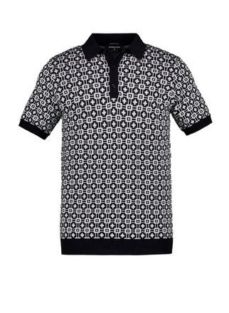 Strellson Herren Polo-Shirt blau