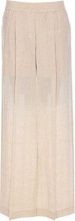Brunello Cucinelli Pantalons D&eacute;contract&eacute;s - Beige
