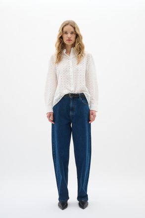 Inwear Langarm - Hemd Lockere Passform Pure White