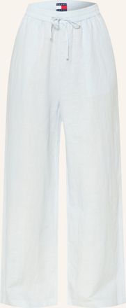 Tommy Jeans Hose Mit Leinen blau