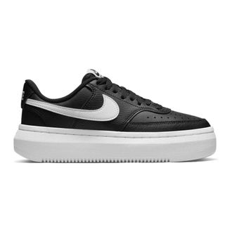 Nike Leder Plateau Sneakers - - Sport - Herren - Schwarzk - 38 EU