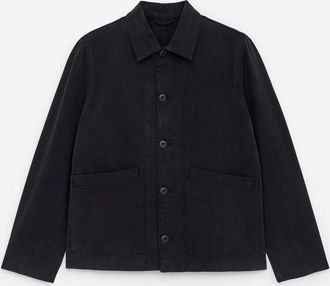 Arket Jacke Aus Baumwolle -Blau