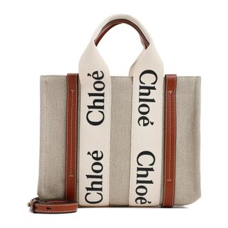 Chlo&eacute; Femme, Sacs, Beige, Taille: ONE Size Petit Sac Fourre-Tout Woody