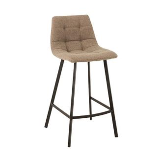 Paris Prix Paris Prix - Chaise de Bar Design Stéphane 95cm Beige