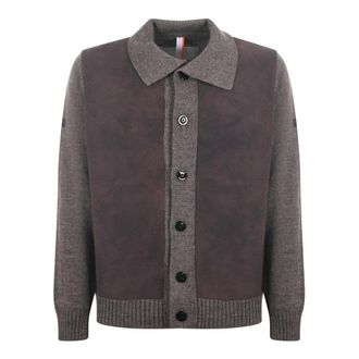PMDS Premium Mood Denim Superior Pmds - Cardigan - Homme - Pulls - Brun - Taille: L