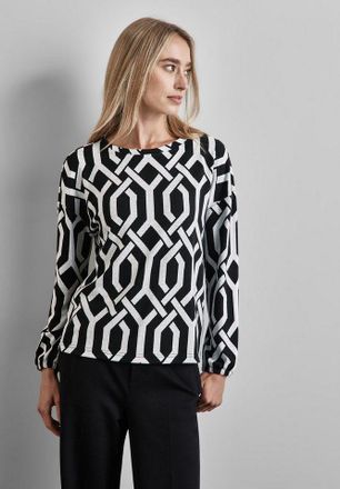 Street One Langarmshirt mit grafischem Muster