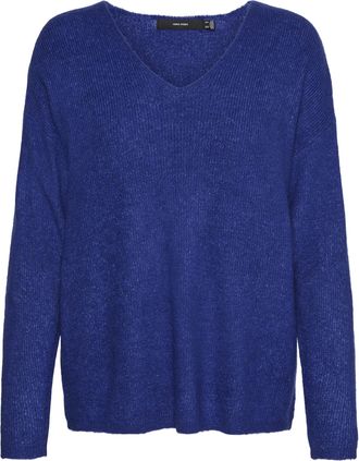 Vero Moda VMCREWLEFILE LS V-Neck Blouse NOOS