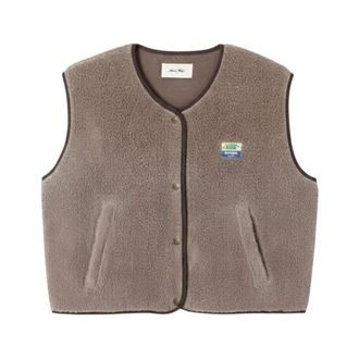 American Vintage Hoktown Vest - - Jackets - Damen - Braun - XS/S