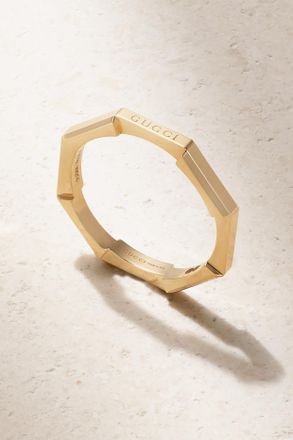 Gucci Link To Love Ring Aus 18 Karat Gold