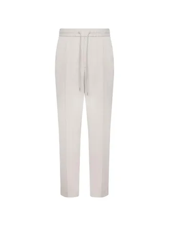 Jacob Cohen Mens Trousers Grey Pearl Cotton