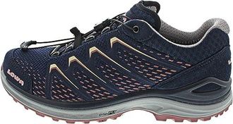 Lowa Maddox GTX LO Ws Chaussures basses, bleu marine, champagne, 39 EU