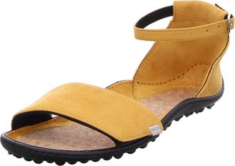 Leguano jara Damen Sandale in Gelb, Gr&ouml;&szlig;e 36