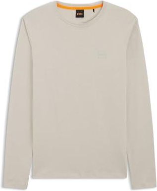 BOSS Hommes Tacks T-Shirt en Jersey de Coton avec Patch Logo