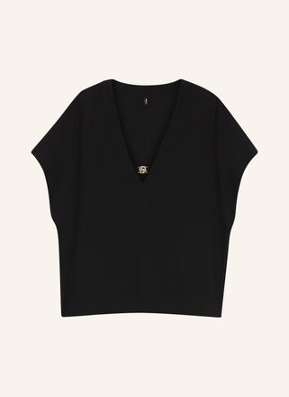 HUGO BOSS Strand-Oberteil Double B_Top schwarz