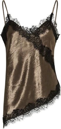 Soaked In Luxury Chemisiers & Chemises - Femme - Tops - Brun - Taille: 42 FR