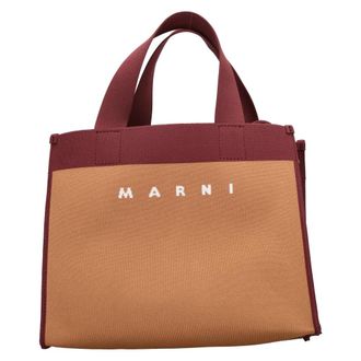 Marni Stofftasche - - Bags - Damen - Braun - ONE SIZE