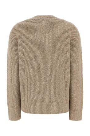 The Row Womens Beige Cashmere Naroch Cardigan Dune Exterior: Maglieria Sweater