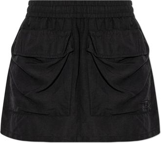 Diesel Femme, Jupes, Noir, Taille: 38 FR O-Cean-S2 Skirt