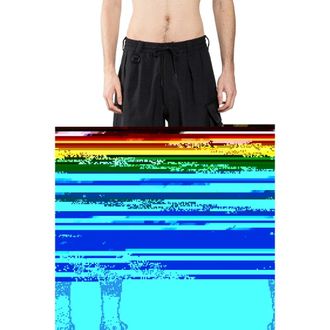 Yohji Yamamoto Homme, Shorts, Noir, Taille: 2XL Short Cargo Uniforme de Sport