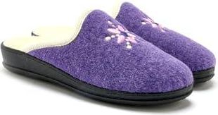 Pediconfort Mules fourr&eacute;es laine - FEMME - Taille : 38 - Couleur : Violet