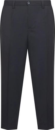 D4.0 Homme, Pantalons, Bleu, Taille: S Pantalon Tailleur Portofinos