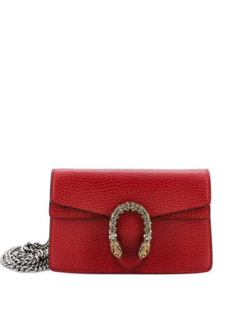 Gucci Dionysus Bag Leather Super Mini clutch bag - Rouge