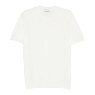 Paolo Pecora Rundhals-Strickware - - Knitwear - Herren - Wei&szlig; - 2XL