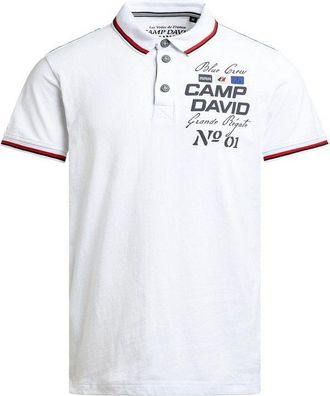 Camp David Poloshirt aus Baumwolle