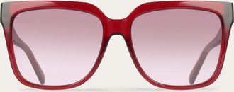 Ferragamo Damen Sonnenbrille Rot