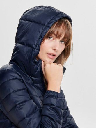 Only Steppjacke ONLTAHOE HOOD JACKET OTW NOOS Kunstfaser, perfekt f&uuml;r den &Uuml;bergang