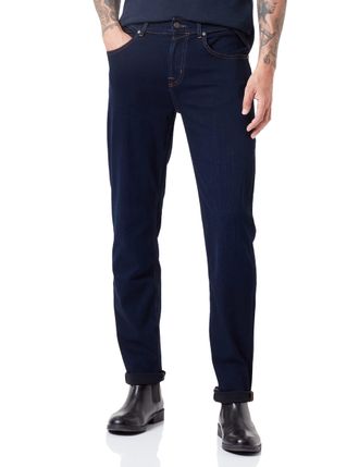 7 For All Mankind Herren Jsmsr800 Jeans, Dark Blue, 28 EU