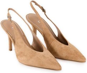 Guess Sling-back Primo en cuir su&eacute;d&eacute;